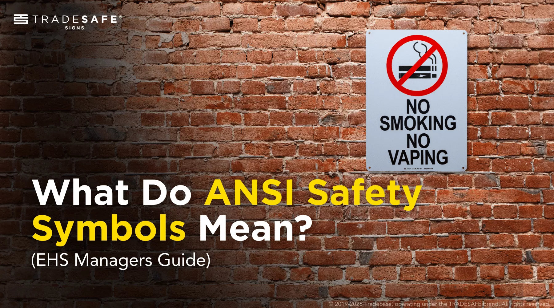 ANSI Safety Symbols and Their Meanings | TRADESAFE