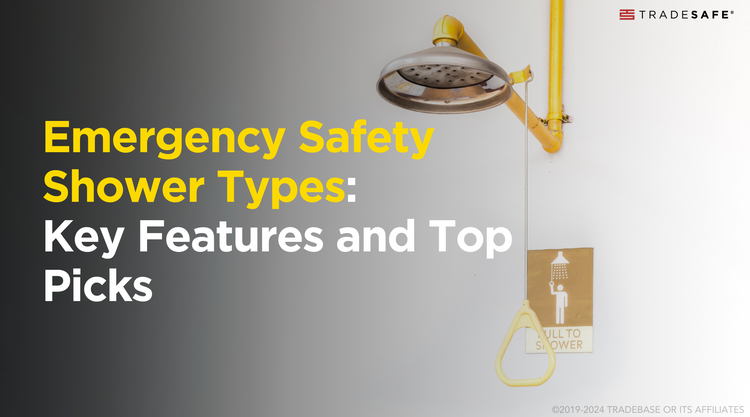 Emergency Safety Shower: Types & Top Picks | TRADESAFE