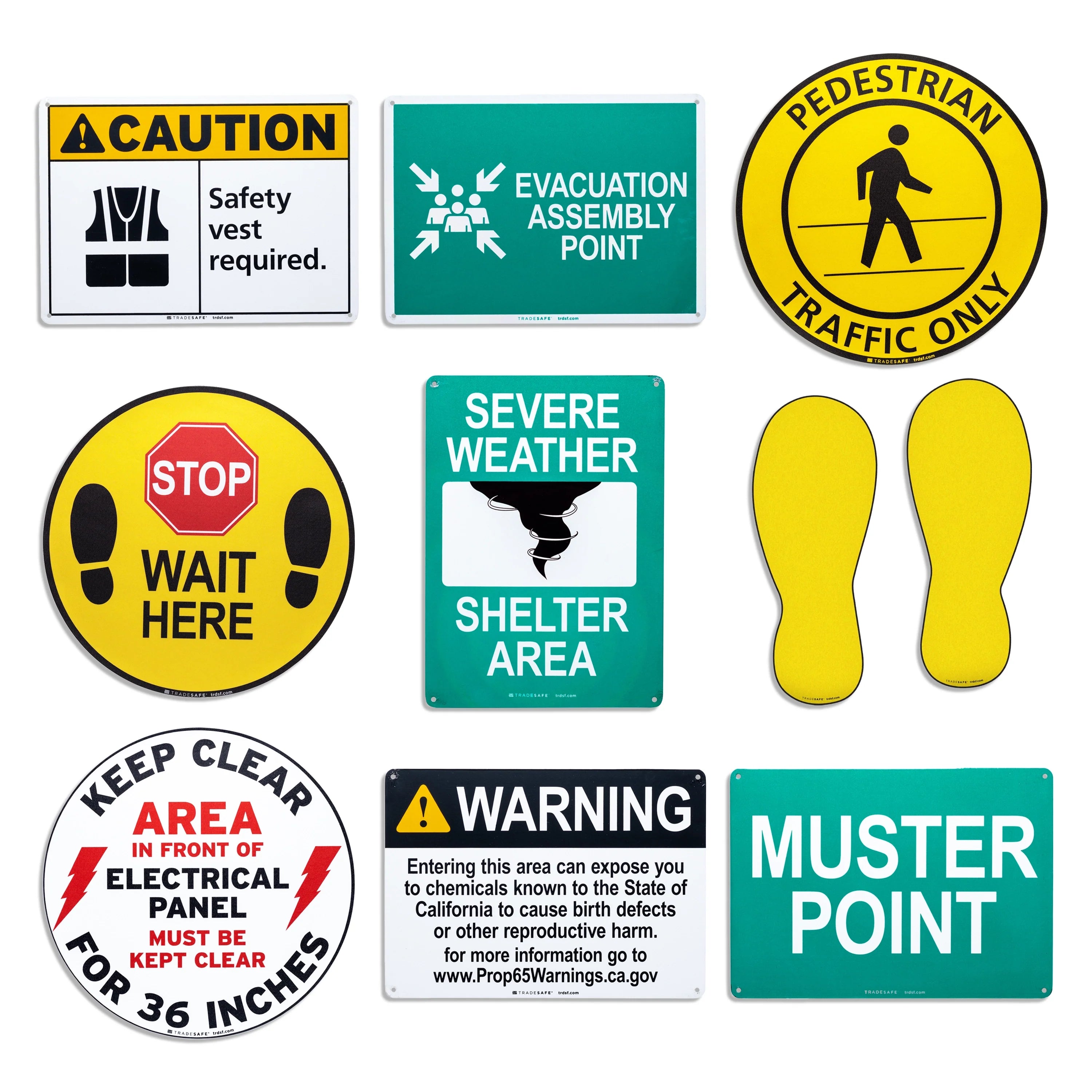 Safety Signs for the Workplace | Industrial Safety Signs | TRADESAFE