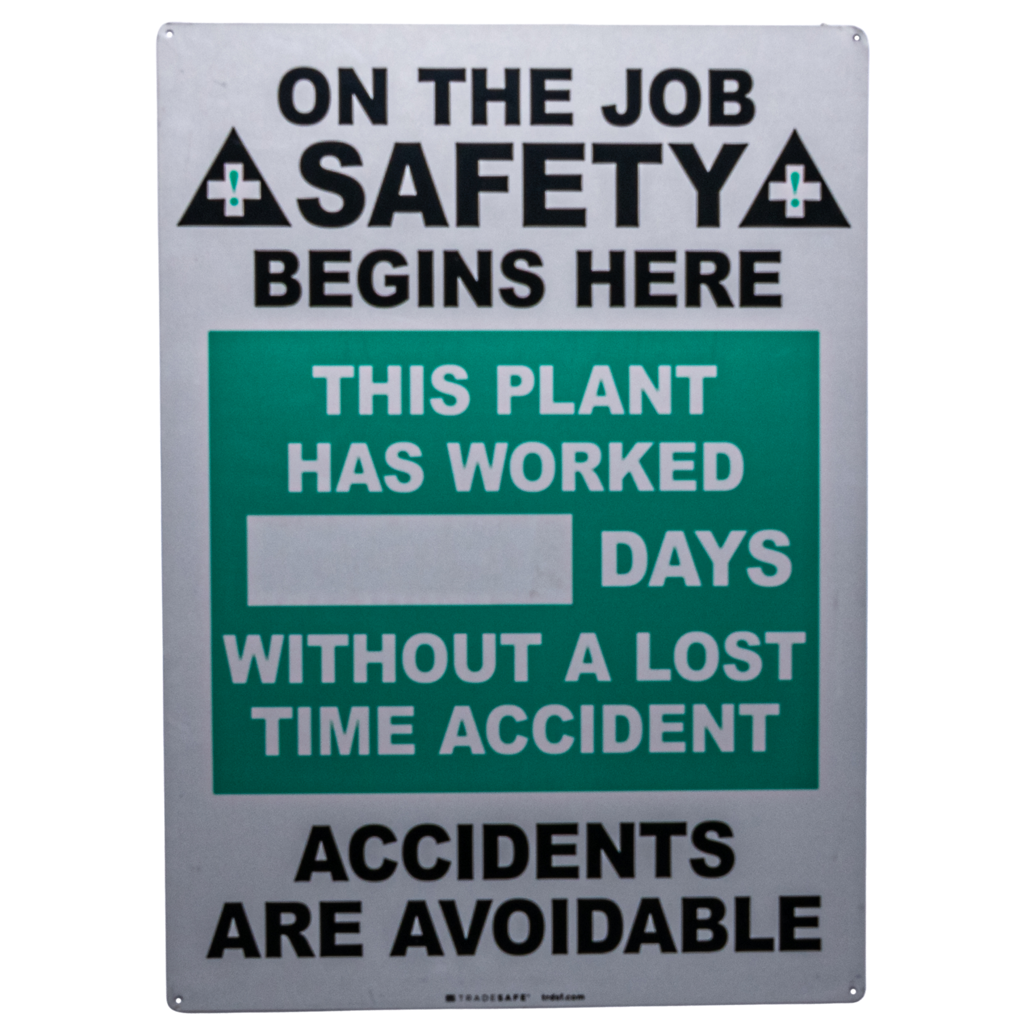 Safety Days Counters & Safety Scoreboard Signs for Sale | TRADESAFE