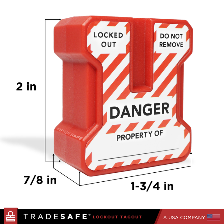 Power Plug Lock Keyed Alike Unlimited - 5 Pack - 2 Keys Each – TRADESAFE