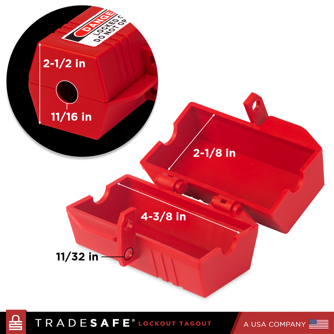 Electrical Plug Lockout Device - 110 to 125V | TRADESAFE