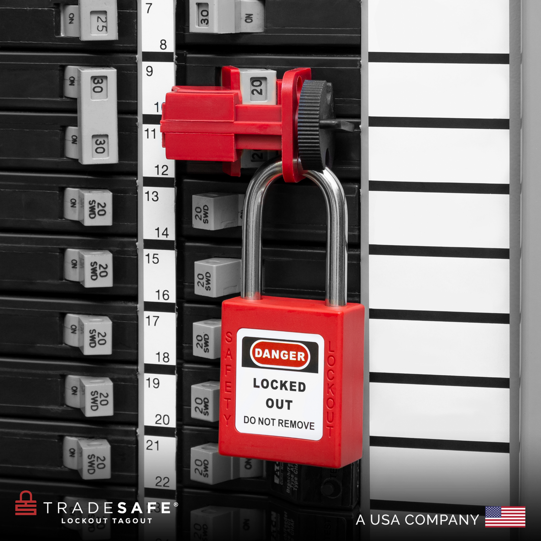 Breaker Lockout Tagout Kit – Industrial LOTO Locks | TRADESAFE