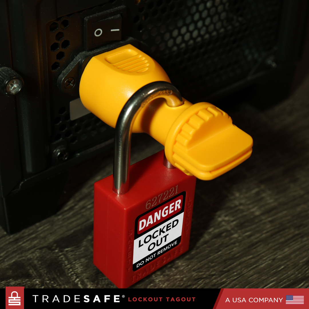 Detachable Power Cord Plug Lockout Device | TRADESAFE