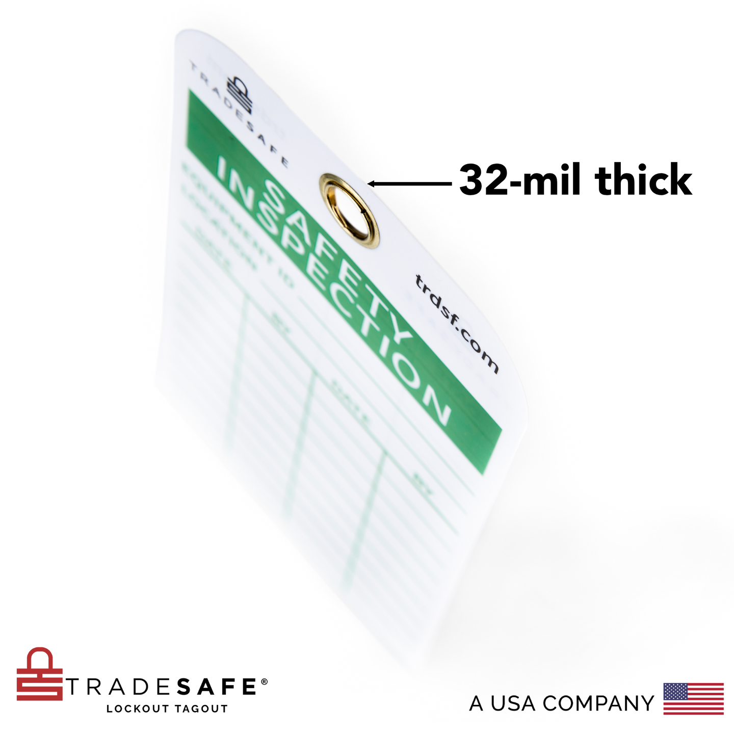 Safety Inspection Tags – 30 Pack Safety Tags | TRADESAFE