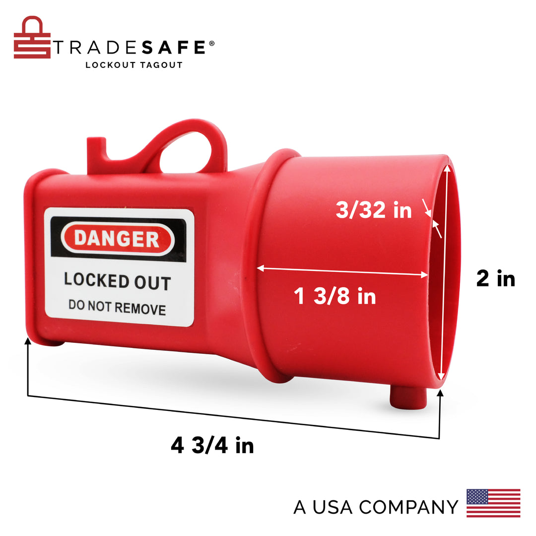 Pin and Sleeve Socket Lockout Device - 2” | TRADESAFE
