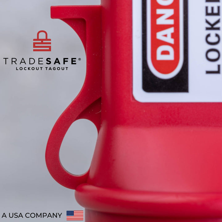 Pin and Sleeve Socket Lockout Device - 2-1/4” | TRADESAFE