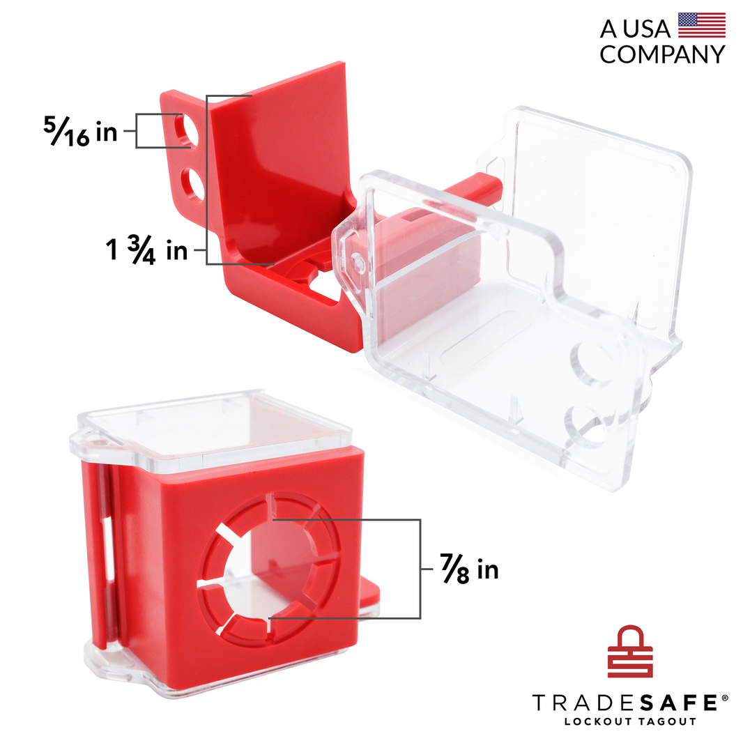 Push Button Lockout Devices | Emergency Stop Covers | TRADESAFE