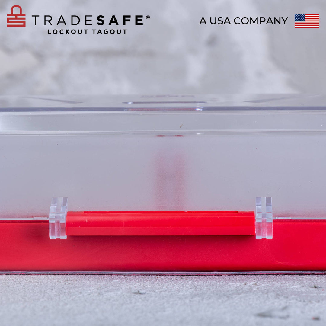 Extra Large Push Button Cover Lockout - Box Type | TRADESAFE