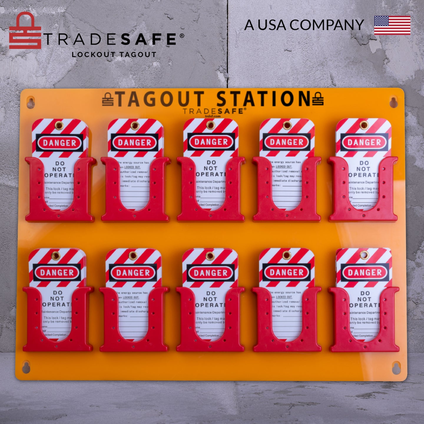 LOTO Safety Tag Station - Lockout Tagout Station | TRADESAFE