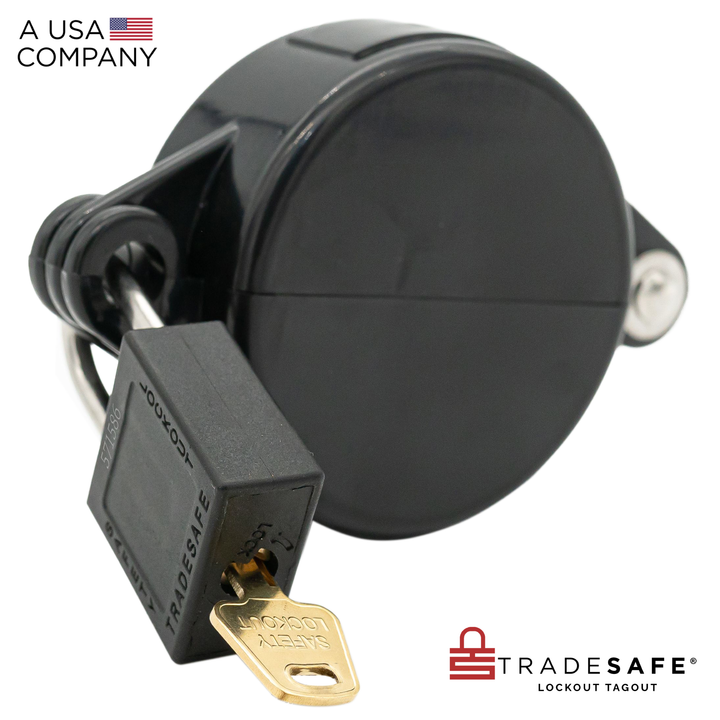 Outdoor Faucet Lock with Safety Padlock | TRADESAFE