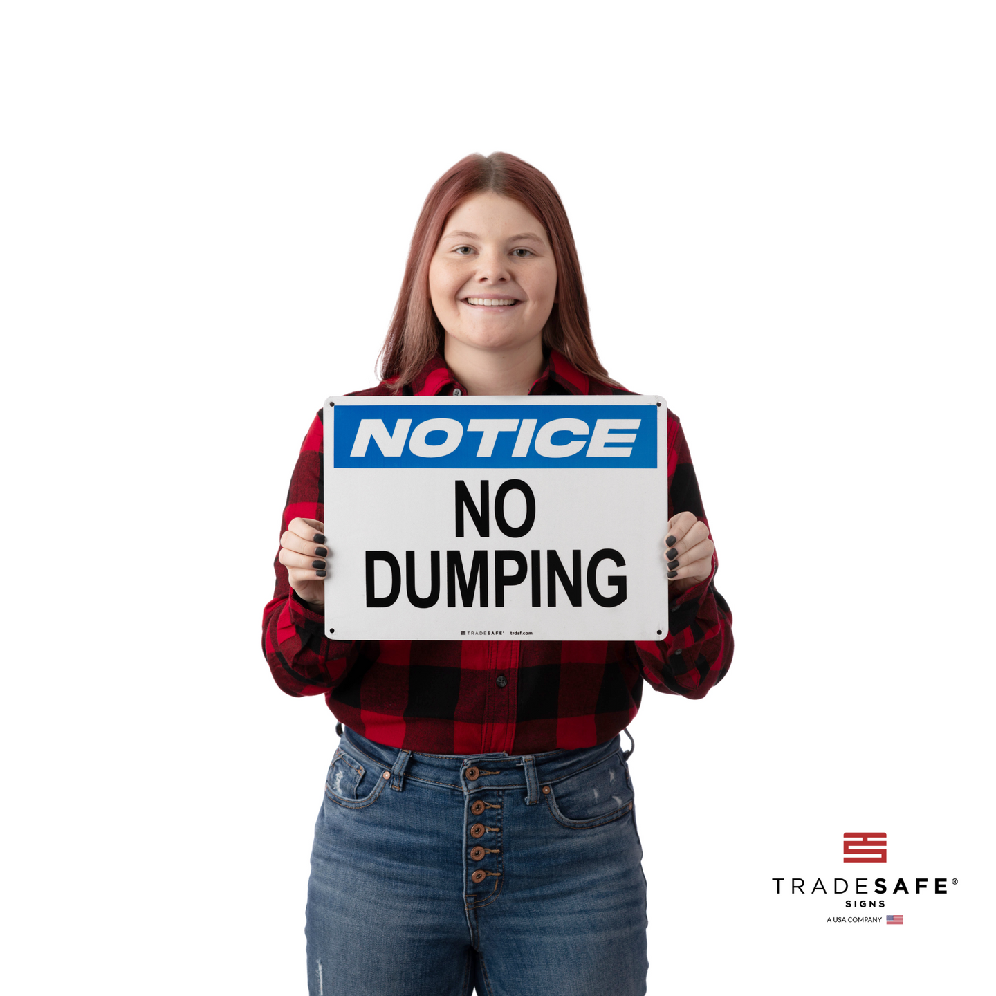 No Dumping Sign - Aluminum Facility Signs | TRADESAFE