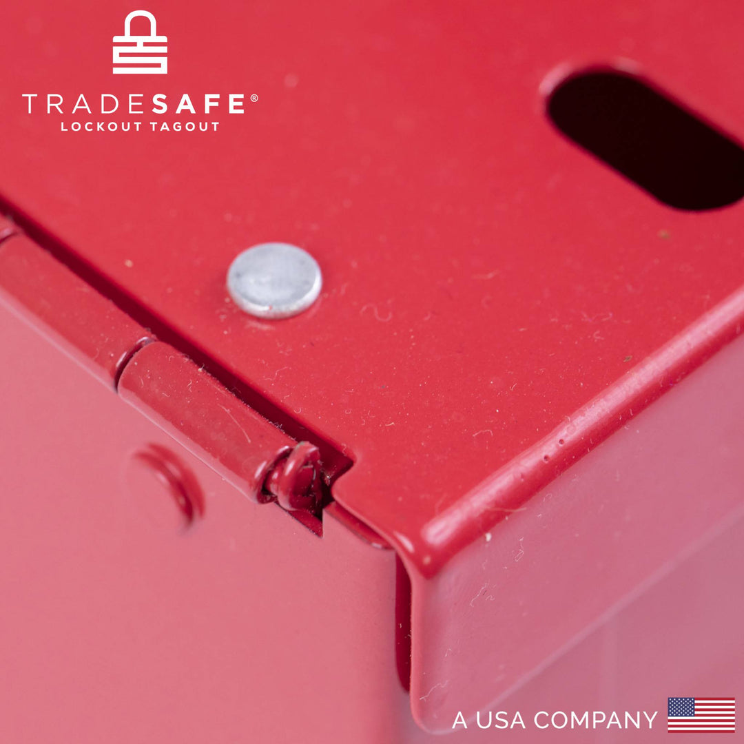 Steel Group Lockout Box - Lockout Tagout Box | TRADESAFE