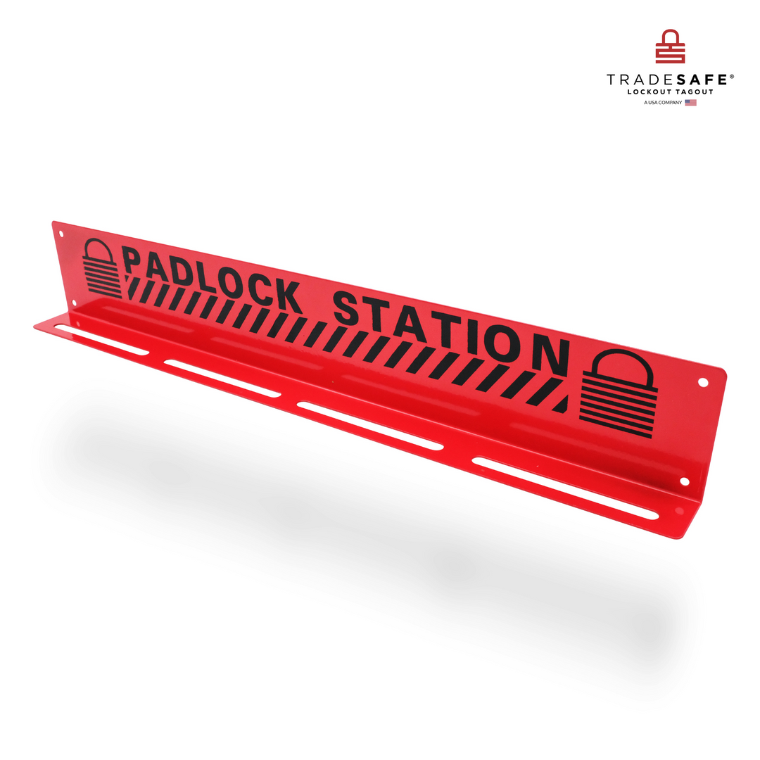 Padlock Rack - Industrial Lock Out Station | TRADESAFE
