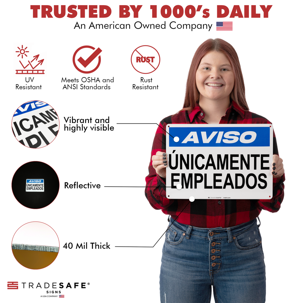 Spanish Workplace Safety Signs | TRADESAFE