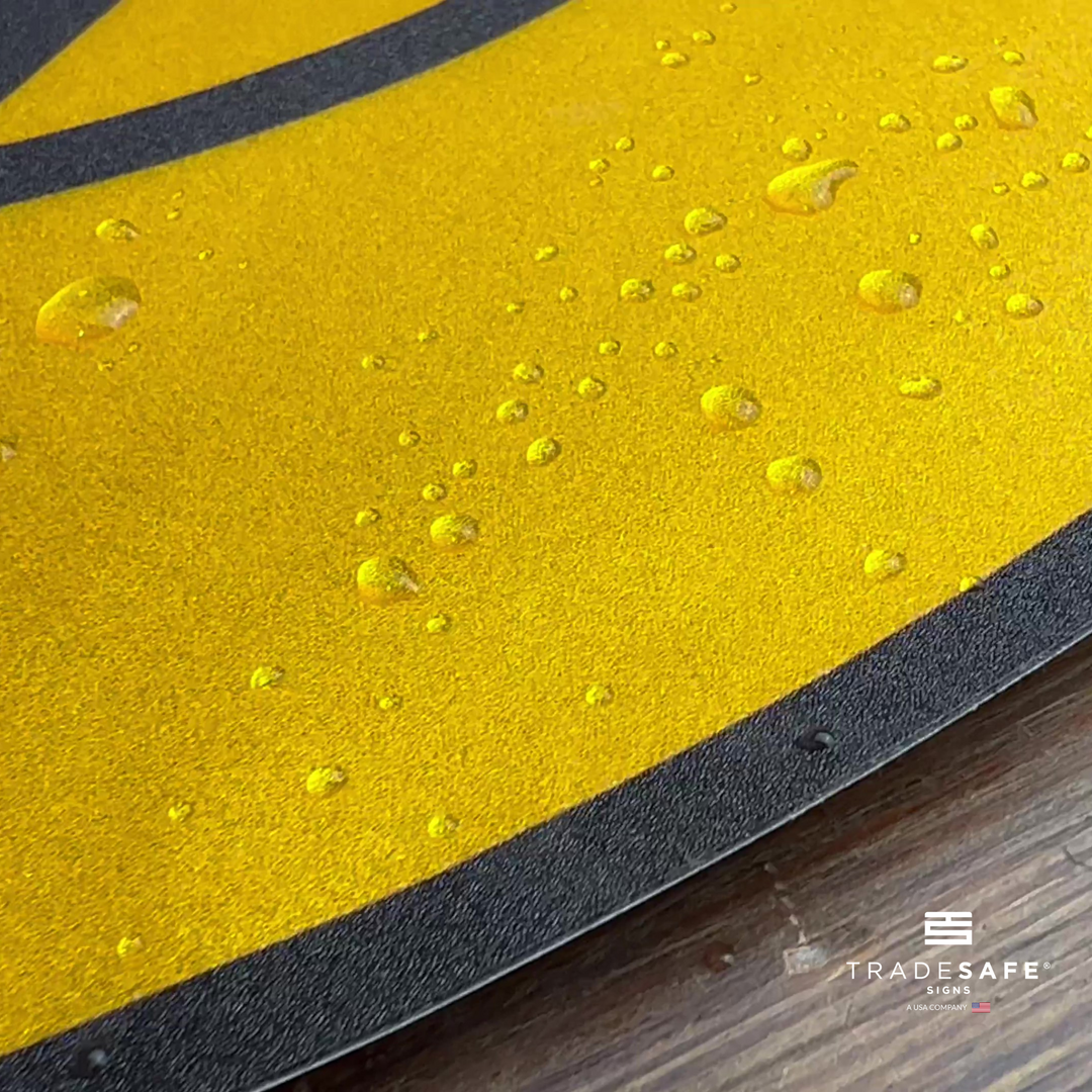 Spanish Hard Hat Area Signs - Anti-Slip Floor Sticker | TRADESAFE