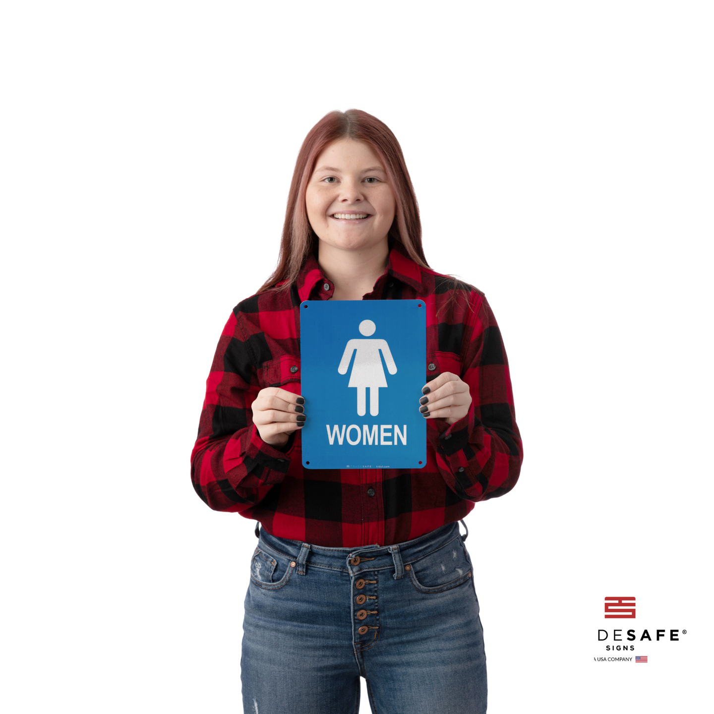 Womens Restroom Sign - Aluminum Restroom Signs | TRADESAFE